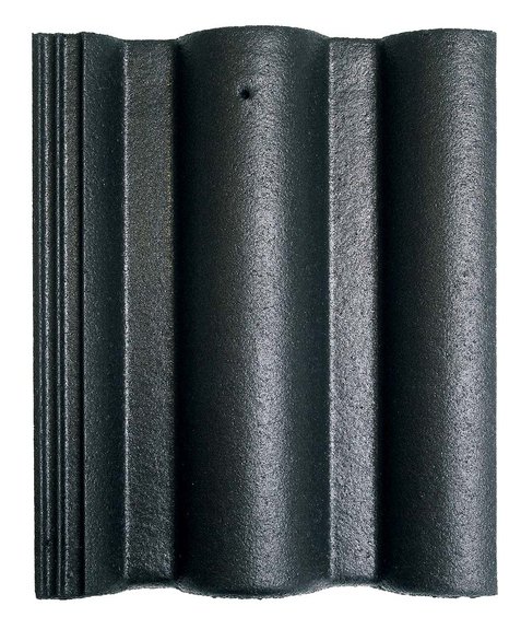 Țiglă de beton Bramac Romana Țiglă 1/1 Antracit Briliant, 330 x 420 mm ...